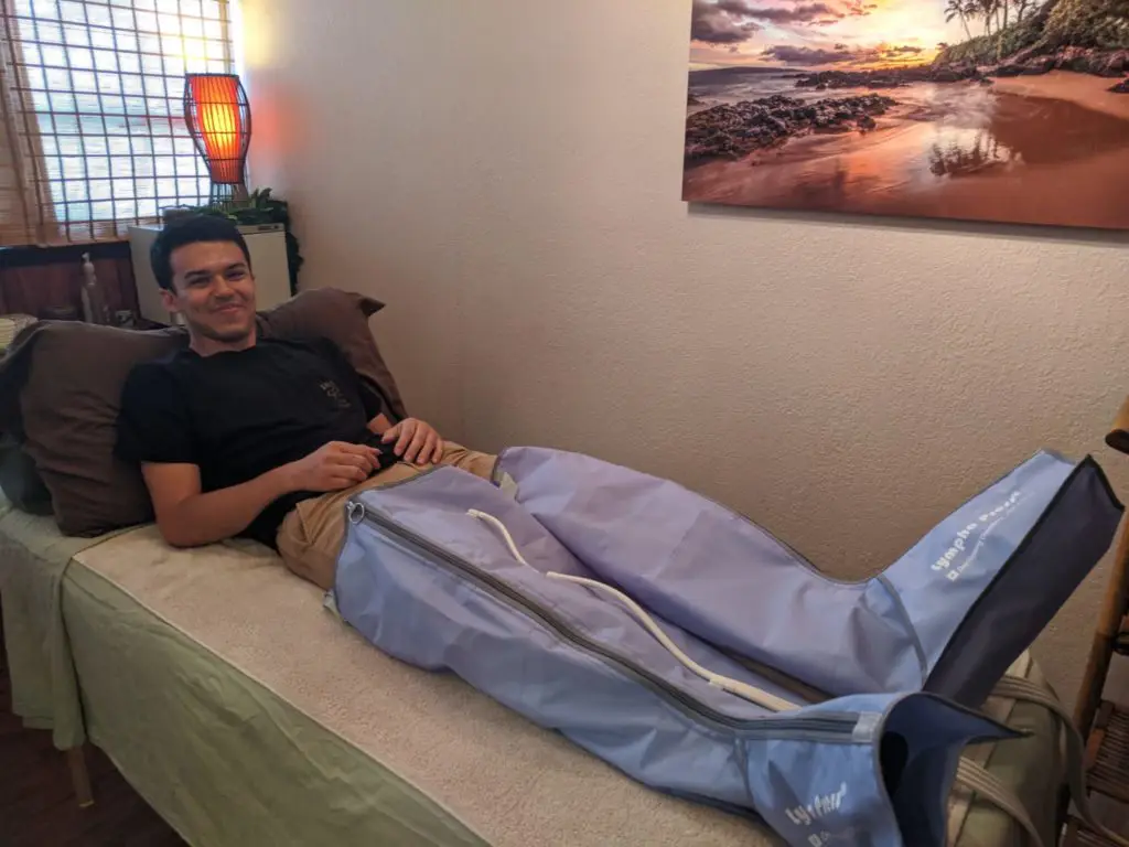 New Lympha Press Compression Machine on Oahu - Natural Therapy